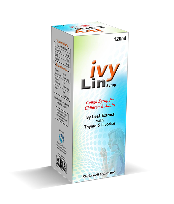 IvyLin Syrup – Cough Syrup With Ivy Leaf Extract 120 ml